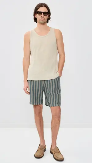 ALEX CRANE Linen Tank