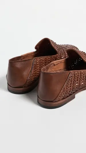 Allen Edmonds Portofino Woven Leather Loafers