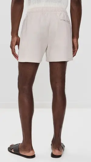 AUTO-REPLY Linen Blend Shorts - Sand