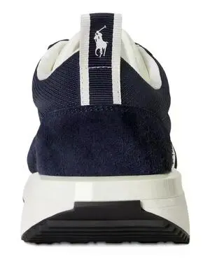 Polo Ralph Lauren Train 89 Rib-stripe Sneakers - Blue