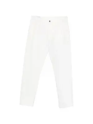 Men's Dondup White Pants