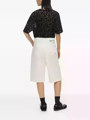 Karl Lagerfeld Denim Bermuda Shorts