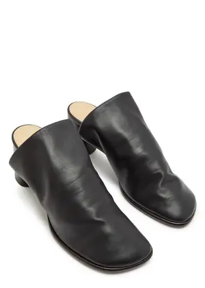 LEMAIRE Glove 80 Leather Mules