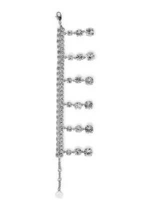 Rabanne Crystal-embellished Bracelet - Silver