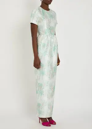 Bernadette Lexi Printed Maxi Dress