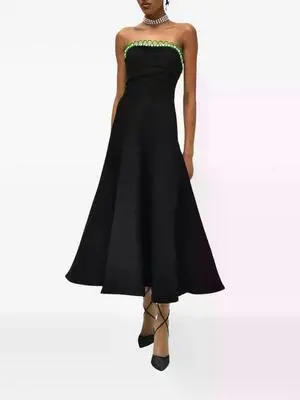 NAFSIKA SKOURTI Crystal-embellished A-line Dress