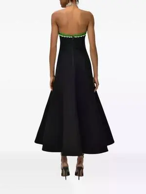 NAFSIKA SKOURTI Crystal-embellished A-line Dress