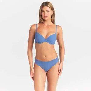 SKIMS Thong | Blue | Large | Fits Everybody - Arctic