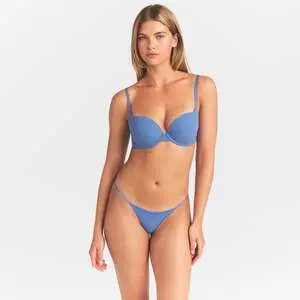 SKIMS T String Thong | Blue | | Fits Everybody