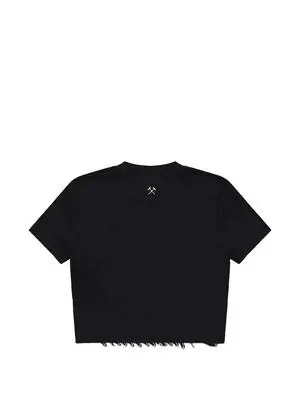 GMBH Masallah Embroidered-hem T-shirt