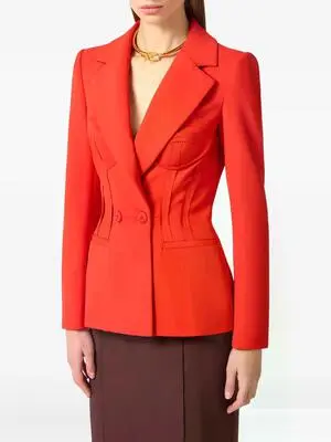 Elisabetta Franchi Raw-edge Bustier-line Jacket