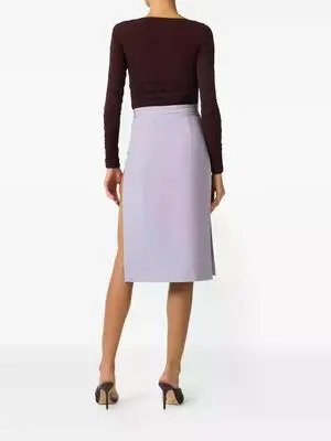 Elisabetta Franchi Split-detail Midi Skirt