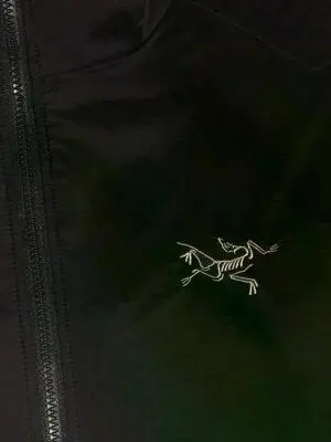 Arc'teryx Logo-embroidered Hooded Jacket - Black