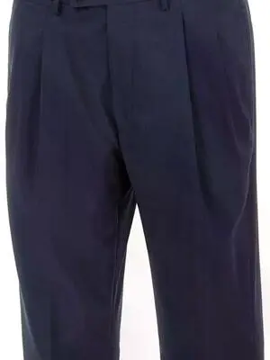 Corneliani Pleated Tailored Trousers - Blue