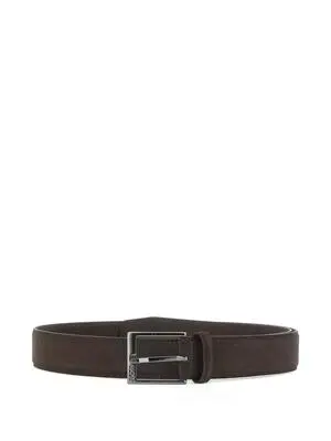BOSS Suede Pin-buckle Belt - Brown