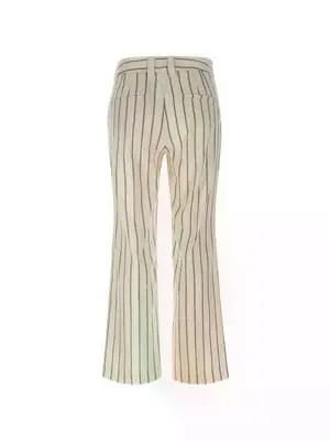 Marella Pinstripe Flared Trousers