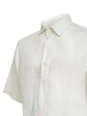 MC2 SAINT BARTH Raphael Linen Polo Shirt - Neutrals
