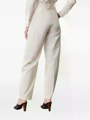 Ralph Lauren Harlo Pleated Trousers - Neutrals
