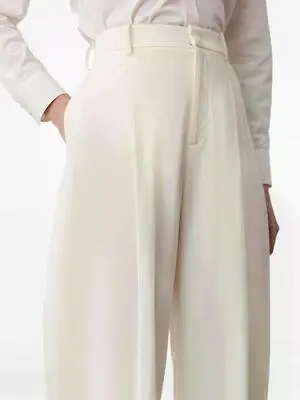 Ralph Lauren Harlo Pleated Trousers - Neutrals