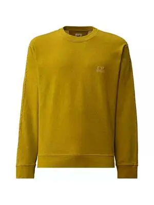 C.P. COMPANY Raw-edge Logo-embroidered Sweater