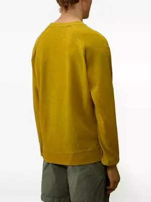 C.P. COMPANY Raw-edge Logo-embroidered Sweater