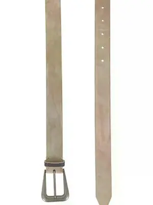 Brunello Cucinelli Embellished-buckle Belt - Neutrals