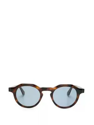GIGI STUDIOS James Round-frame Sunglasses - Brown