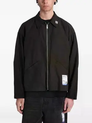 Mihara Yasuhiro Logo-patch Zip-up Jacket