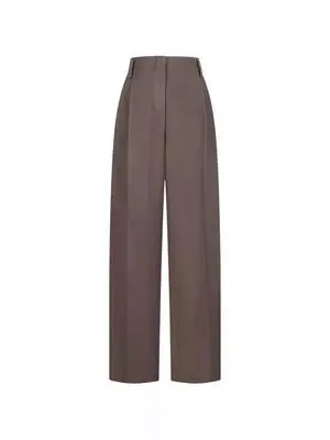 Magda Butrym Pleated Wide Leg Trousers