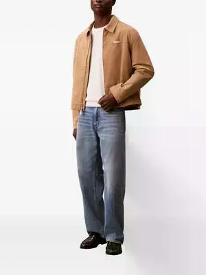 Calvin Klein Logo-patch Zip-up Jacket