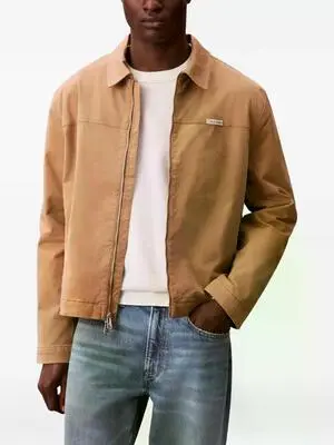 Calvin Klein Logo-patch Zip-up Jacket