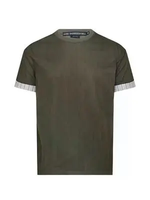 Andersson Bell Overlay Roll-up Cuffs T-shirt