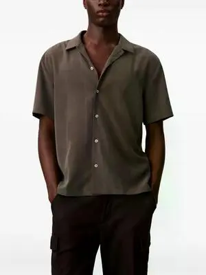 Calvin Klein Short-sleeved Camp-collar Shirt