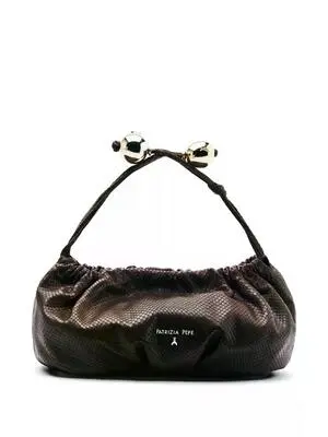 Patrizia Pepe Gathered Clutch Bag