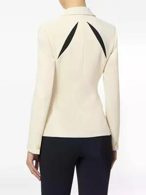 Elisabetta Franchi Cut-out Crêpe Jacket