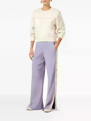 Elisabetta Franchi Logo Embroidered Knit Sweatshirt