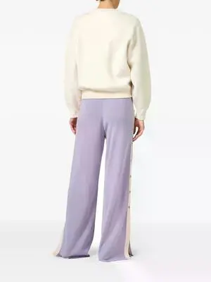 Elisabetta Franchi Logo Embroidered Knit Sweatshirt