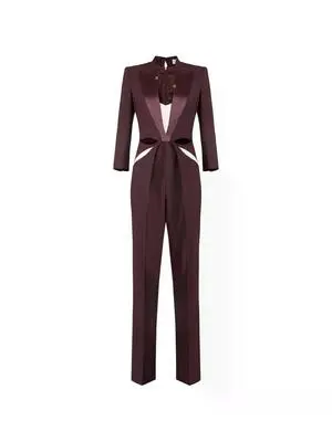 Elisabetta Franchi Logo Jumpsuits For Women