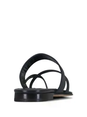 Manolo Blahnik Susa Toe-strap Slip-on Sandals - Blue