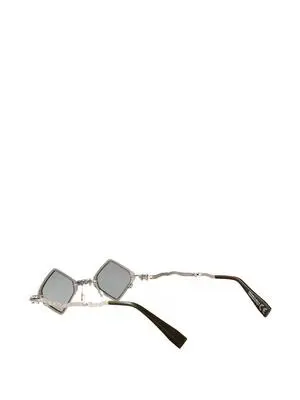 KUBORAUM H80 Geometric-frame Sunglasses - Silver