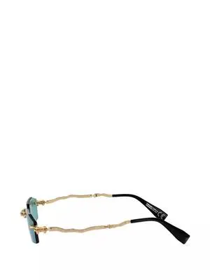 KUBORAUM Geometric Frame Sunglasses - Blue