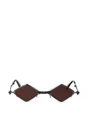 KUBORAUM Geometric-frame Sunglasses - Grey