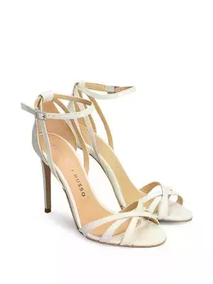 FRATELLI RUSSO Patent-finish Strappy Sandals