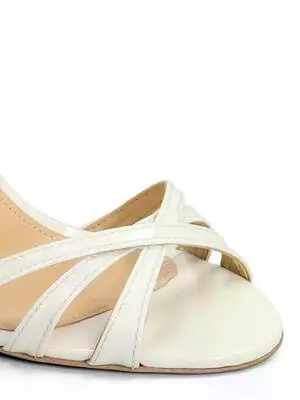 FRATELLI RUSSO Patent-finish Strappy Sandals