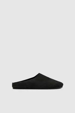 ST. AGNI Suede Mule