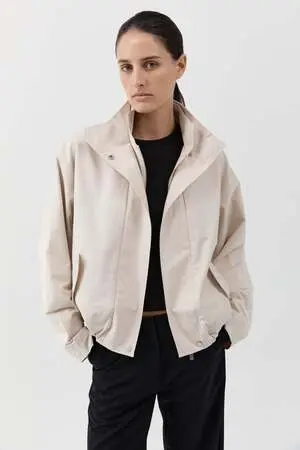 ST. AGNI Canvas Flight Jacket - Shell