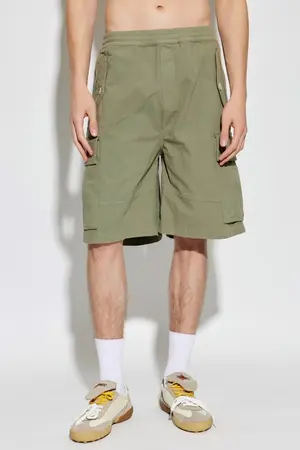 Dsquared2 Straight Cut Cargo Shorts - Green