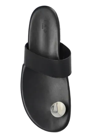 IRO PARIS Studded Leather Slides
