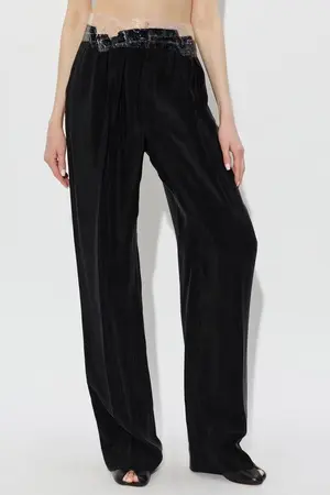 MAISON MARGIELA Pleated Trousers