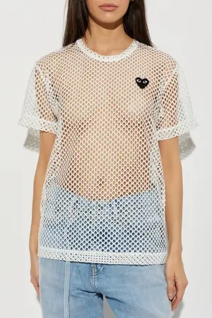 Play Comme Des Garcon Transparent T-shirt